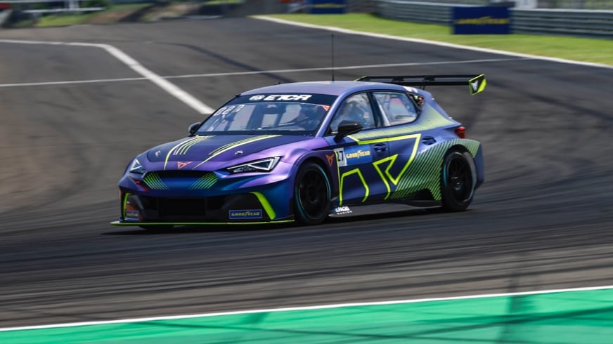 Neuer CUPRA Leon E-Racer – Elektrisches Rennfahrzeug